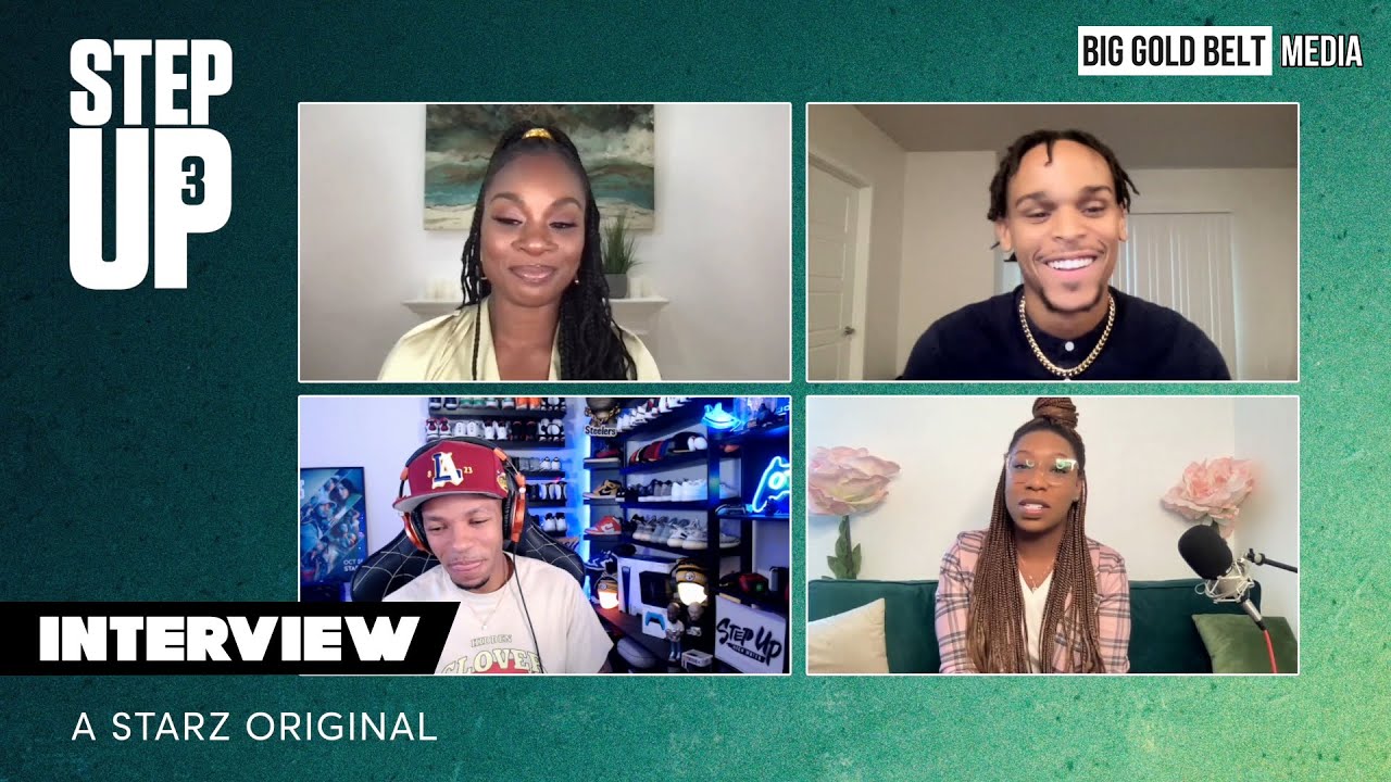 Step Up Season 3 Interview | Terayle Hill, Terrence Green & Kendra ...