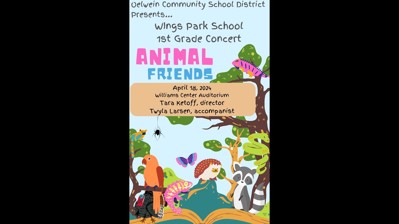 Oelwein Community Schools - Wings Park 1st Grade Concert - YouTube