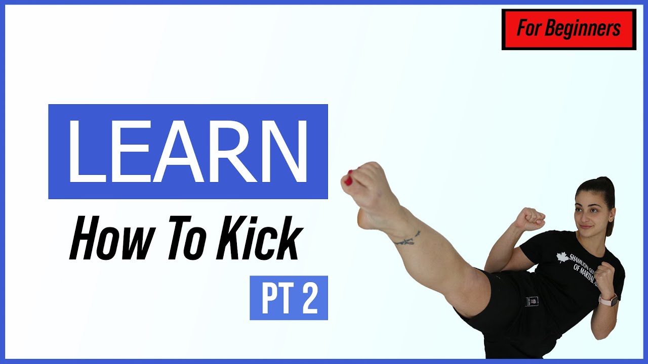 (Follow Along) Learning How To Kick For Beginners | Part 2 | - YouTube