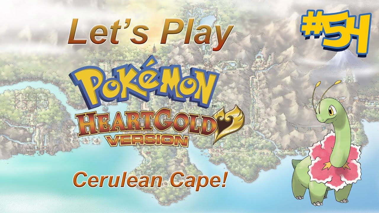 Let's Play Pokemon Heartgold, Episode 54: Cerulean Cape! - YouTube