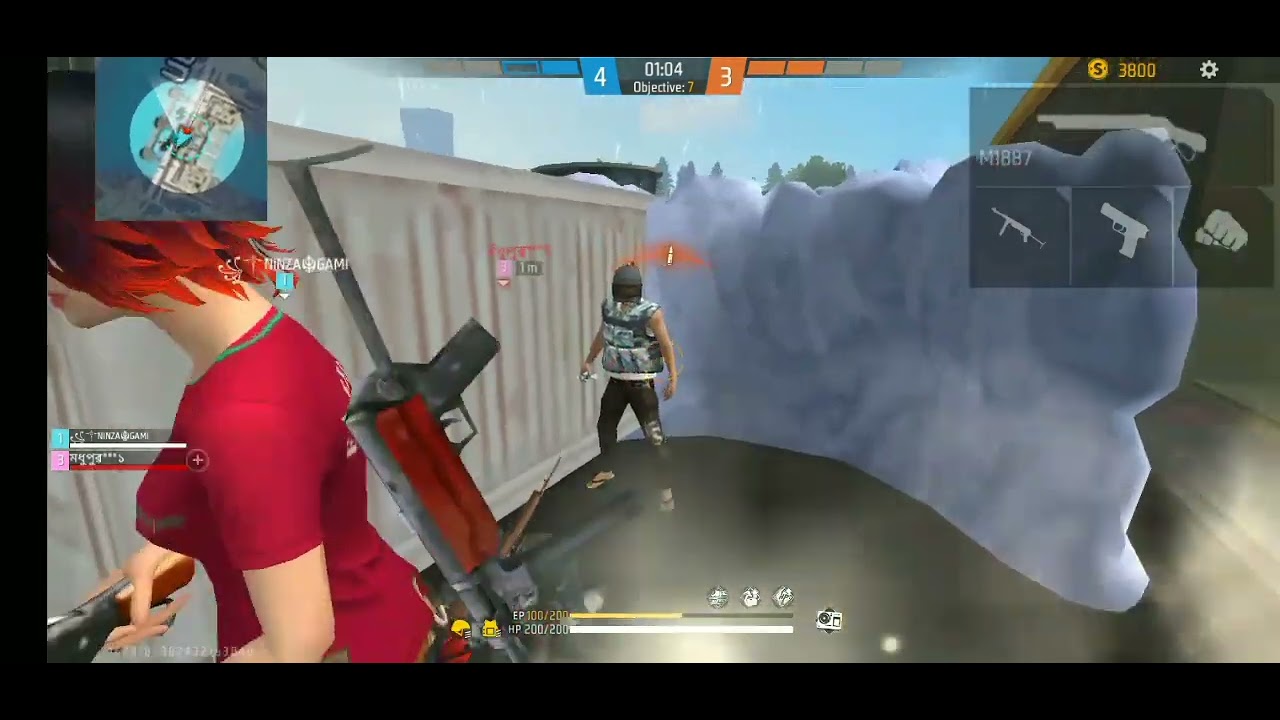 free fire custom game play - YouTube