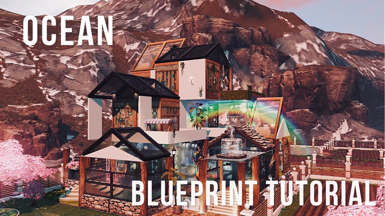 Life After - Single Manor Design 9 (W/ Blueprint Tutorial) - YouTube