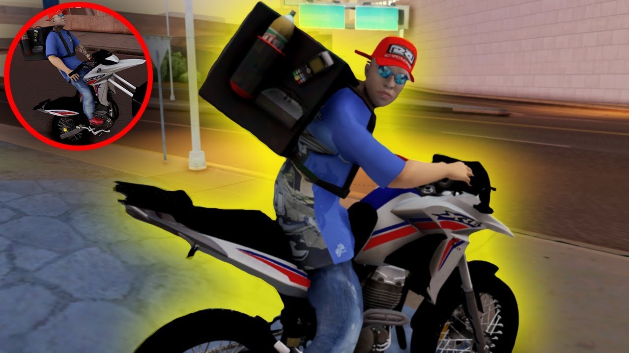 GTA BRASIL: DESAFIO DO IFOOD DE XRE 300 BODE #10 - YouTube