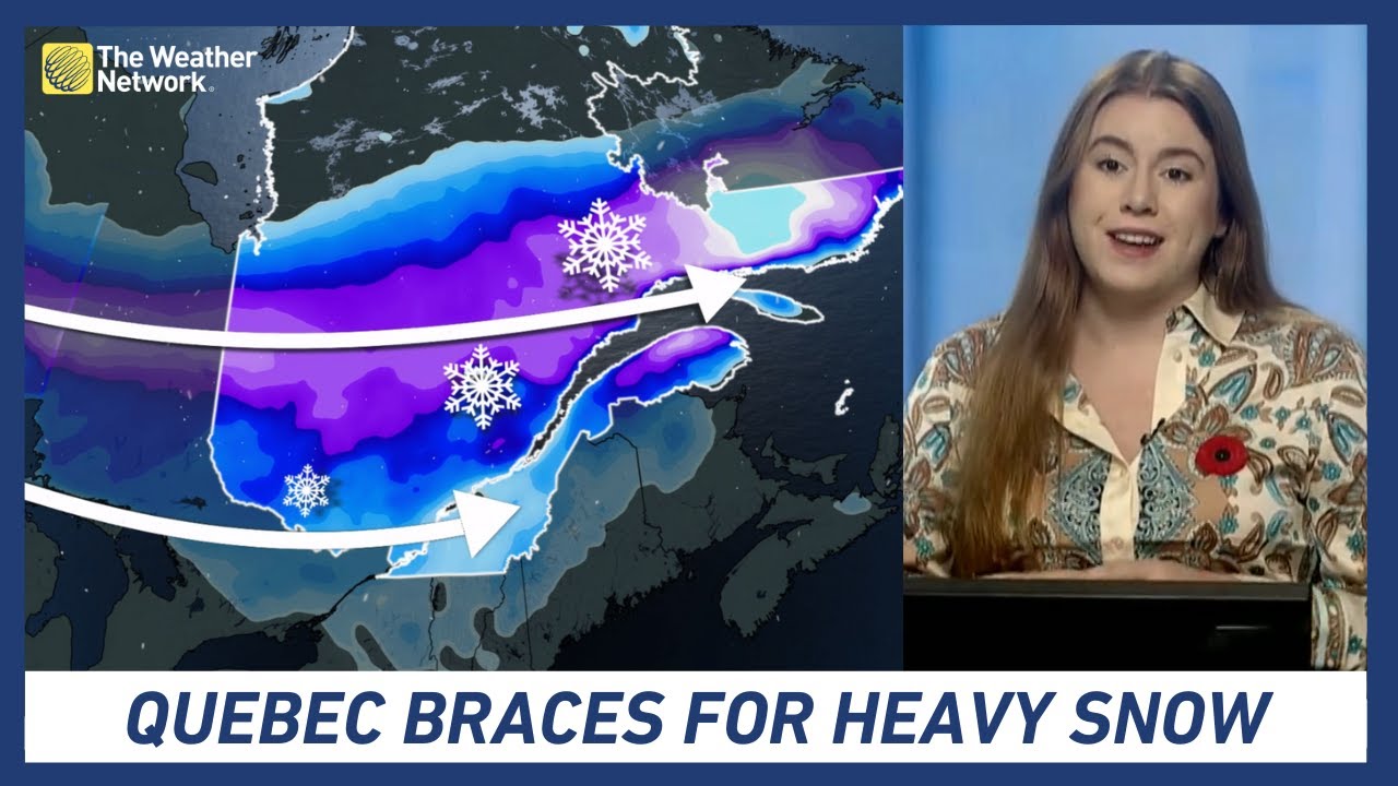 Up to 30 cm of Snow and a Drop in Temperatures For Quebec This Week ...