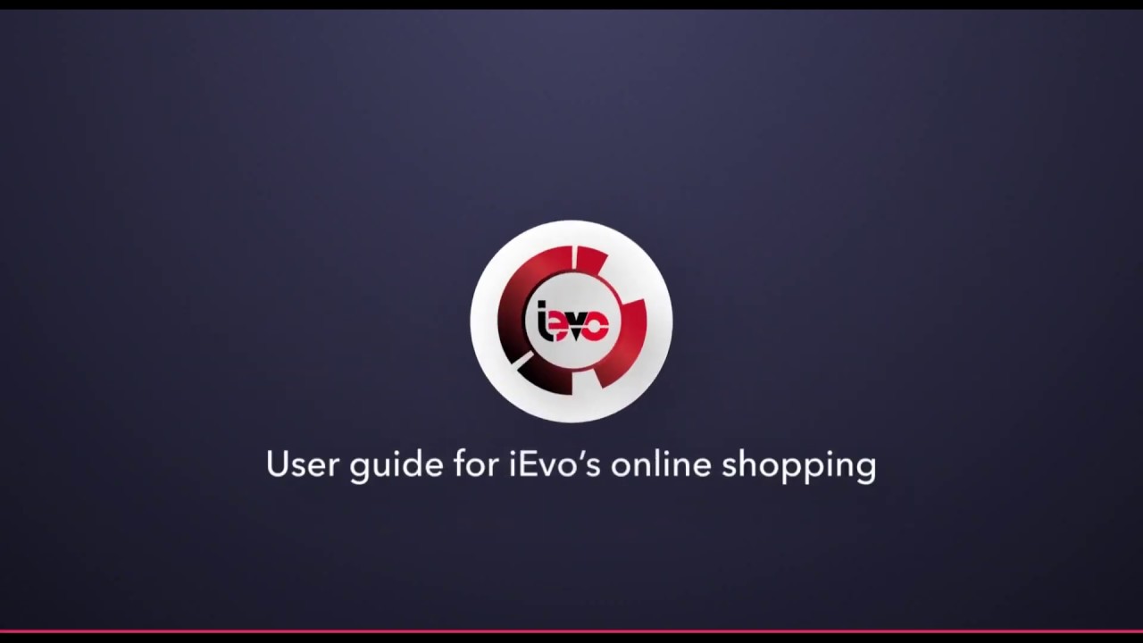 iEvo User Guide : Shopping on iEvo - YouTube