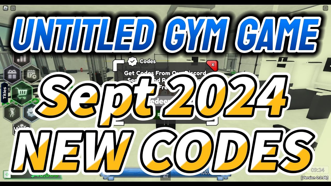*WORKING CODES* Untitled Gym Game Codes for September 2024 - YouTube