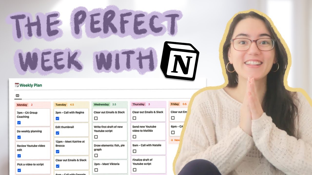 how I plan my week as a freelancer in 2023 ( + free Notion template ...