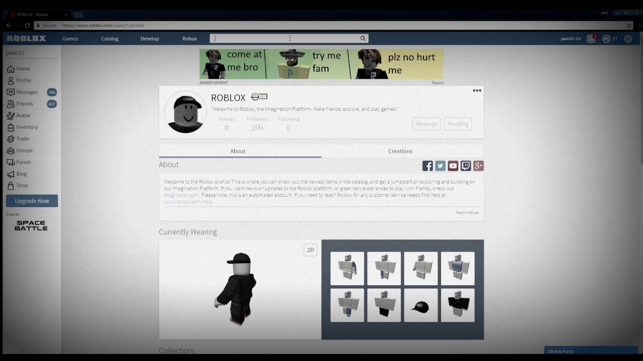 Who's actually the first person to join roblox! - YouTube