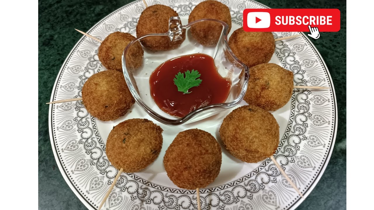 Potato Lollipop Snacks // Quick Potato Snacks Recipe // Tea time potato ...