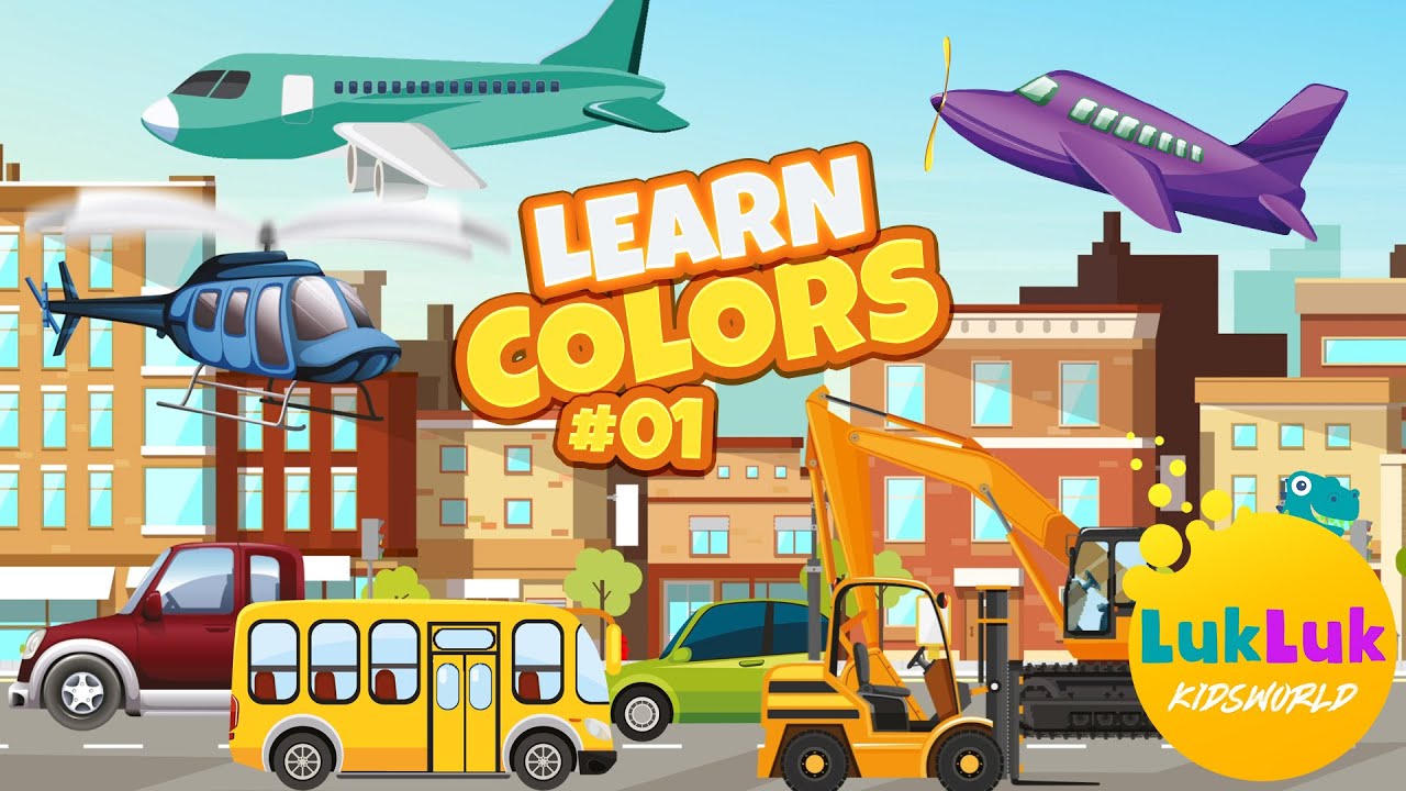 Learn Colors with Cars and More! | +Vehicles | Colors for Kids ...