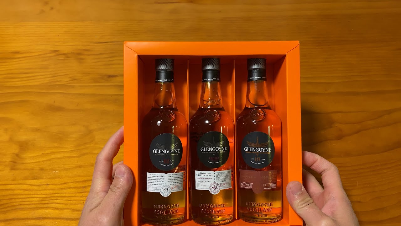 Unboxing Glengoyne Time Capsule gift box #whisky #singlemalt - YouTube
