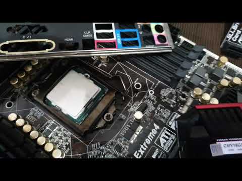 Asrock Z77 Extreme4, i5 3570K, Corsair 2400Mhz RAM - YouTube