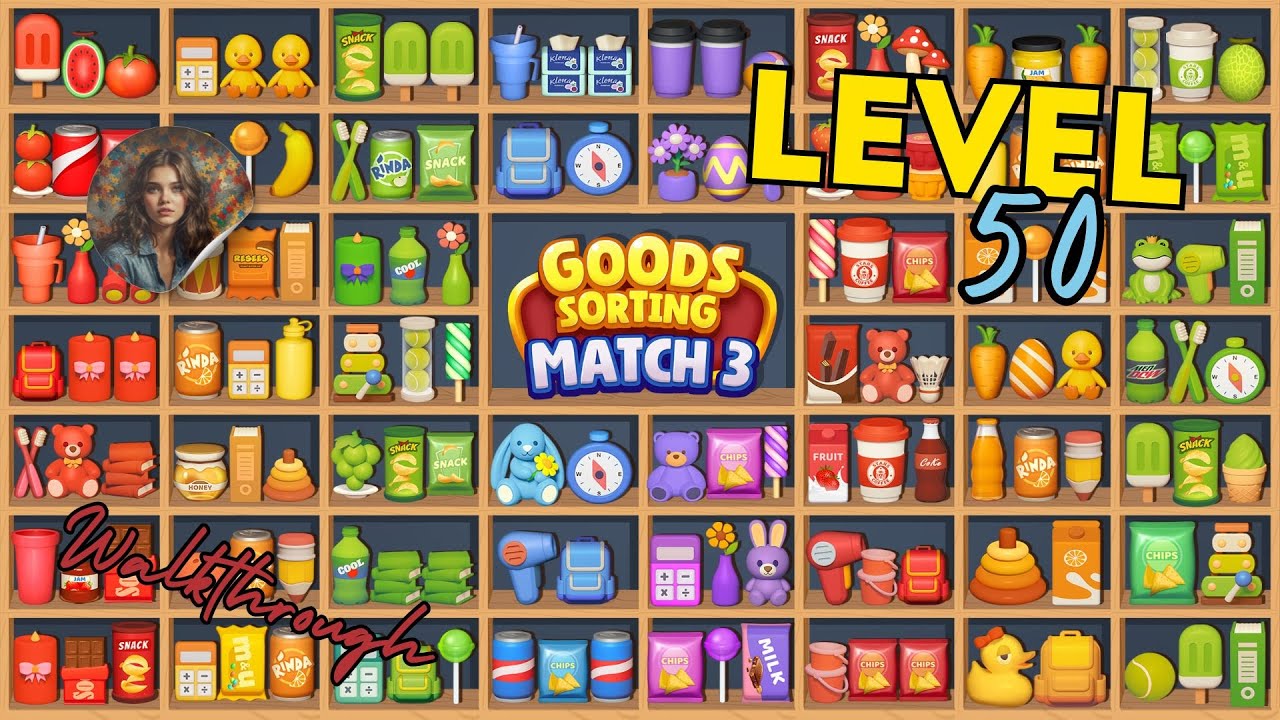 Goods Puzzle: Sort Challenge Level 50 - YouTube