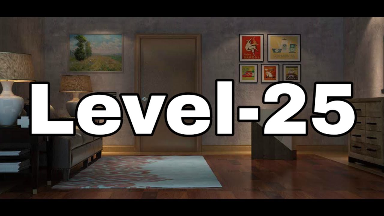Escape game 50 rooms 3 | Level 25 - YouTube