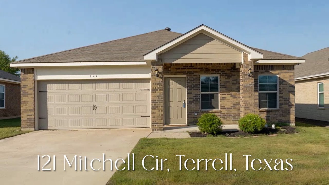 121 Mitchell Cir #Terrell #TX - YouTube