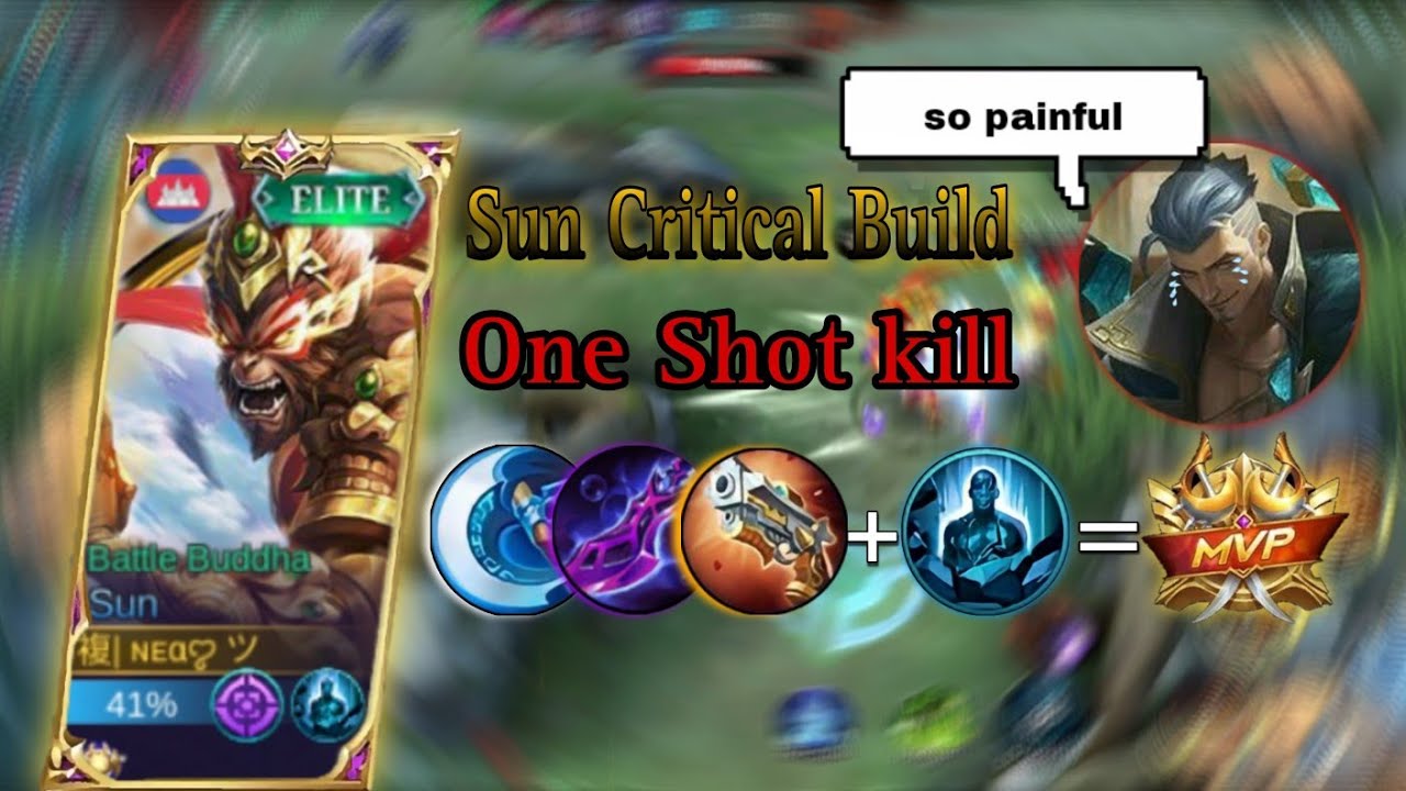 Sun Critical Damage Build So Painful😱 🔥| Mobile Legends Bang Bang ...