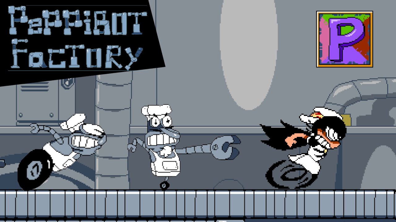 Peppibot Factory P Rank as Peppina 3.0 (NO DAMAGE) - Pizza Tower - YouTube