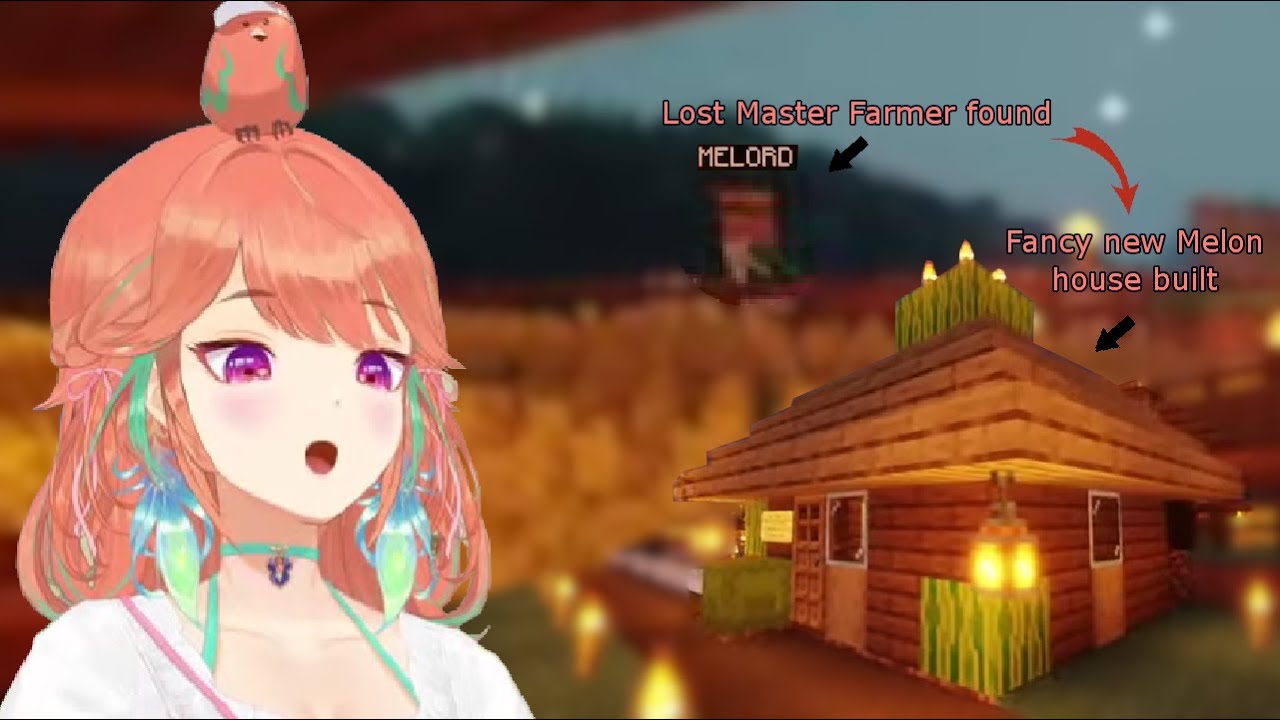 [Hololive EN] Kiara & The Melon Lord Saga (Minecraft) - YouTube