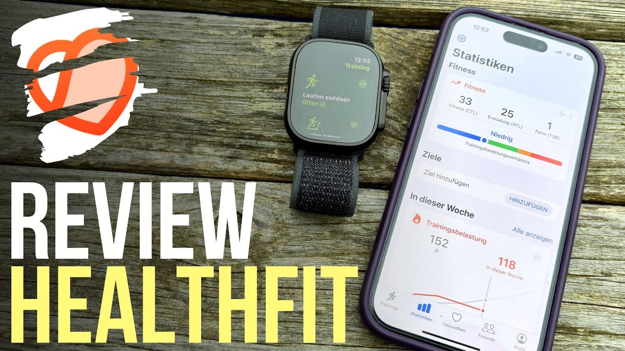 Healthfit App die beste Fitnessanalyse für deine Apple Watch - YouTube