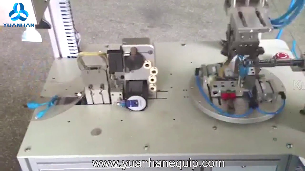 Small 8 Shape Wire Coiling and Bundling Machine YH-BS8 - YouTube