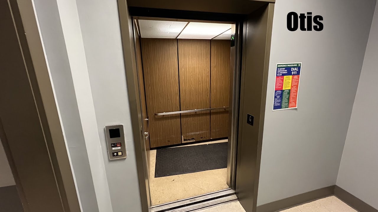 Otis Series 1 Hydraulic Elevator @ Emerson Hall - MST - Rolla, MO - YouTube