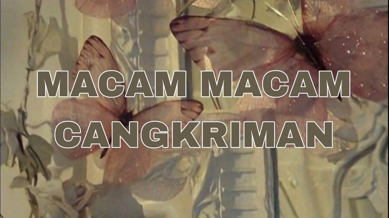 MACAM-MACAM CANGKRIMAN atau TEKA TEKI TRADISIONAL ASAL JAWA: beserta ...