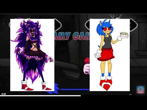 fnf Eu criei sonia.exe E os outros personagens 🤩🤩🤩🤩🙂😁 - YouTube