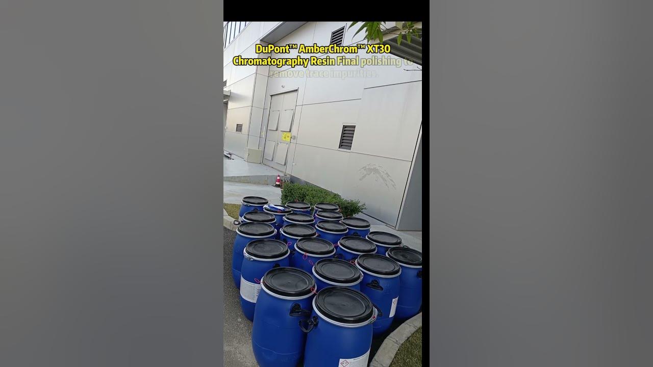 DuPont™ AmberChrom™ XT30 Chromatography Resin Final polishing to remove trace impurities - YouTube