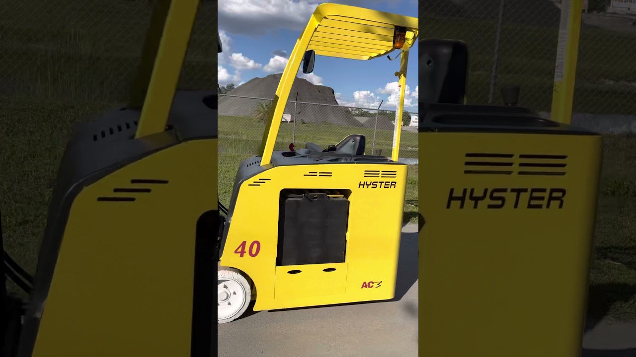 HYSTER E40HSD FOR SALE - YouTube