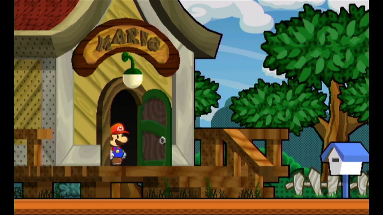 Super Paper Mario Part 1 Adventure Begins - YouTube