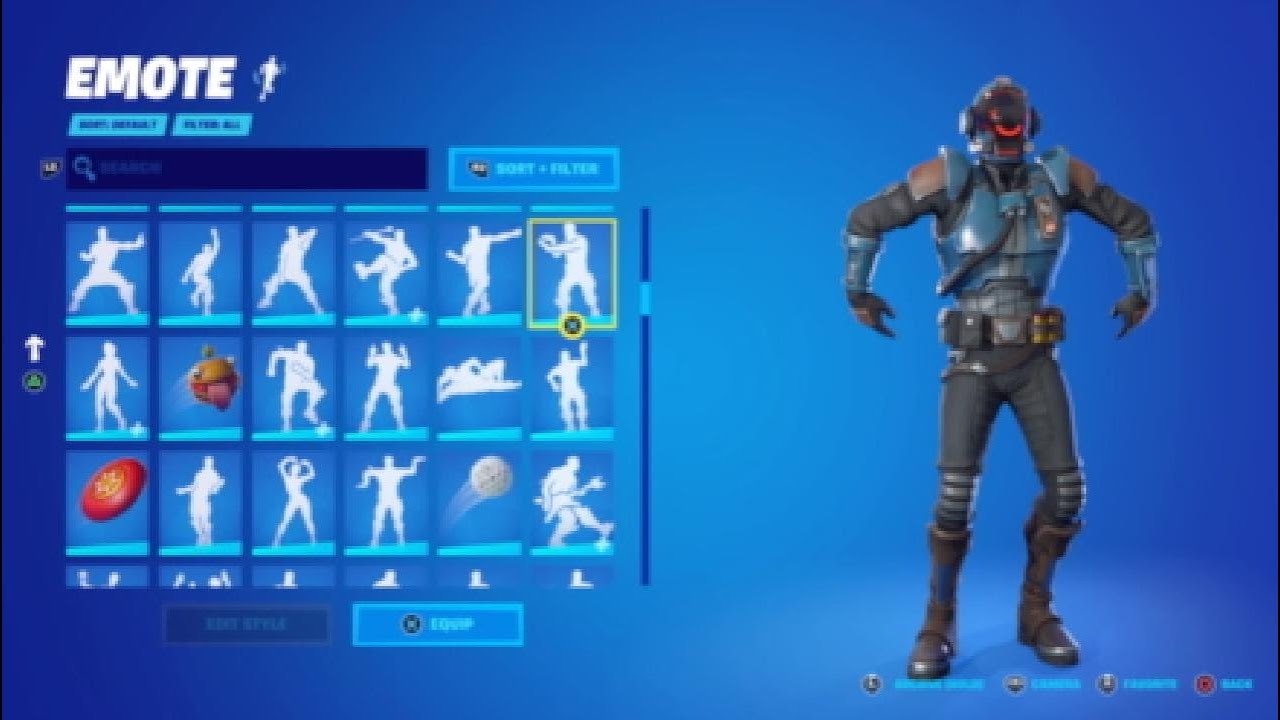Fortnite - extraterrestrial emote in slow motion - YouTube