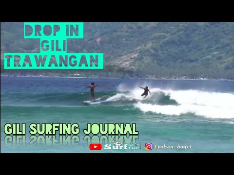Drop in Surfing Gili Trawangan, the surfing journal 10 MAY 2020 - YouTube