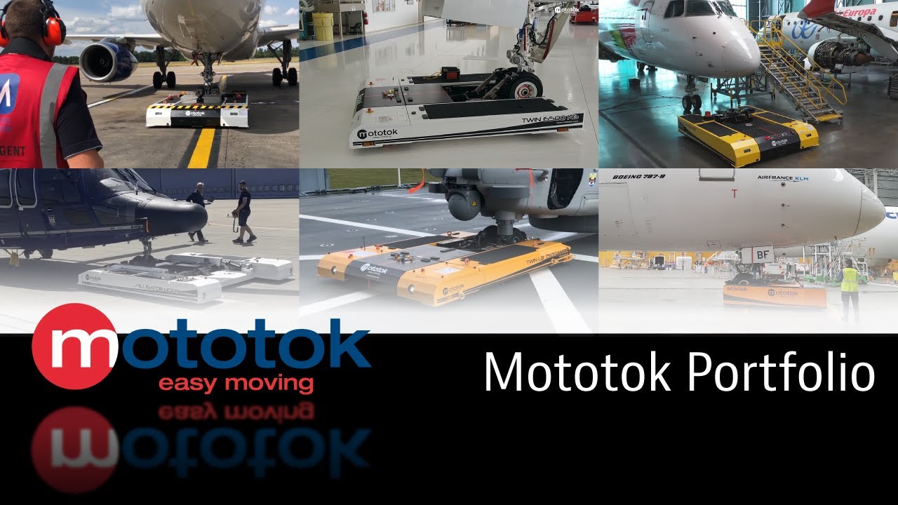 Mototok Portfolio – electric Tugs for Pushback, MRO/FBO, Army and other ...