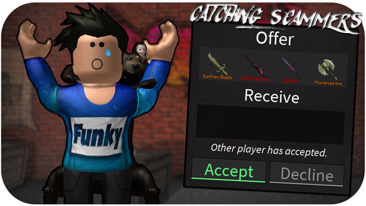 ROBLOX Catching Scammers #6 (ROBLOX Assassin Edition!) - YouTube