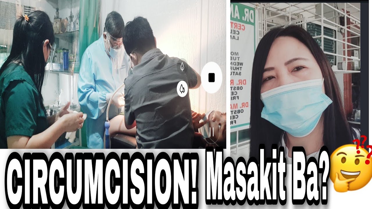 Circumcision||Masakit Ba?🤔(Operation Tuli Ni Kuya Cj)||MommyJaz - YouTube