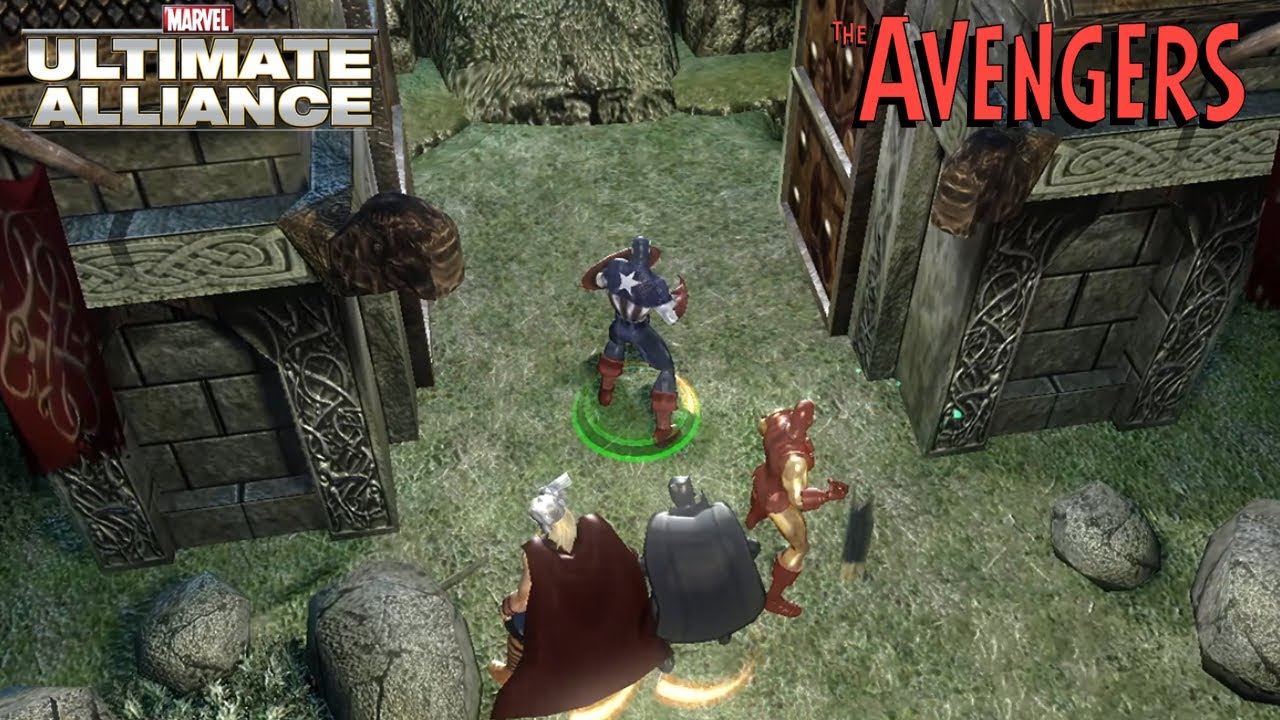 The Avengers Opens The Bifrost Door To Earth - Marvel Ultimate Alliance ...