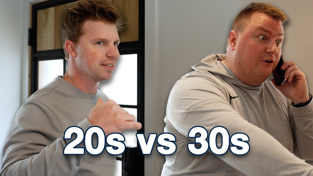 Life in your 20’s vs. your 30’s - YouTube