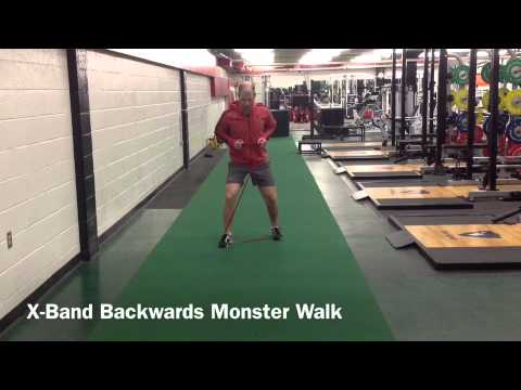 X-Band Backwards Monster Walk - YouTube