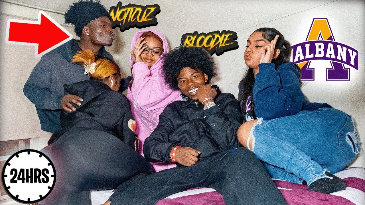 Noticuz Living In College Dorms For 24 Hours! - YouTube