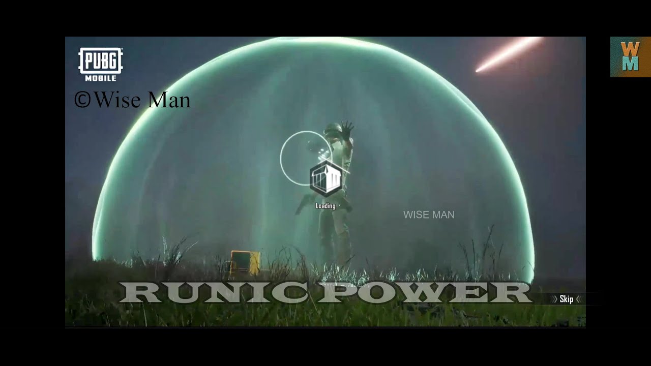 PUBG RUNIC POWER THEME | WISE MAN - YouTube