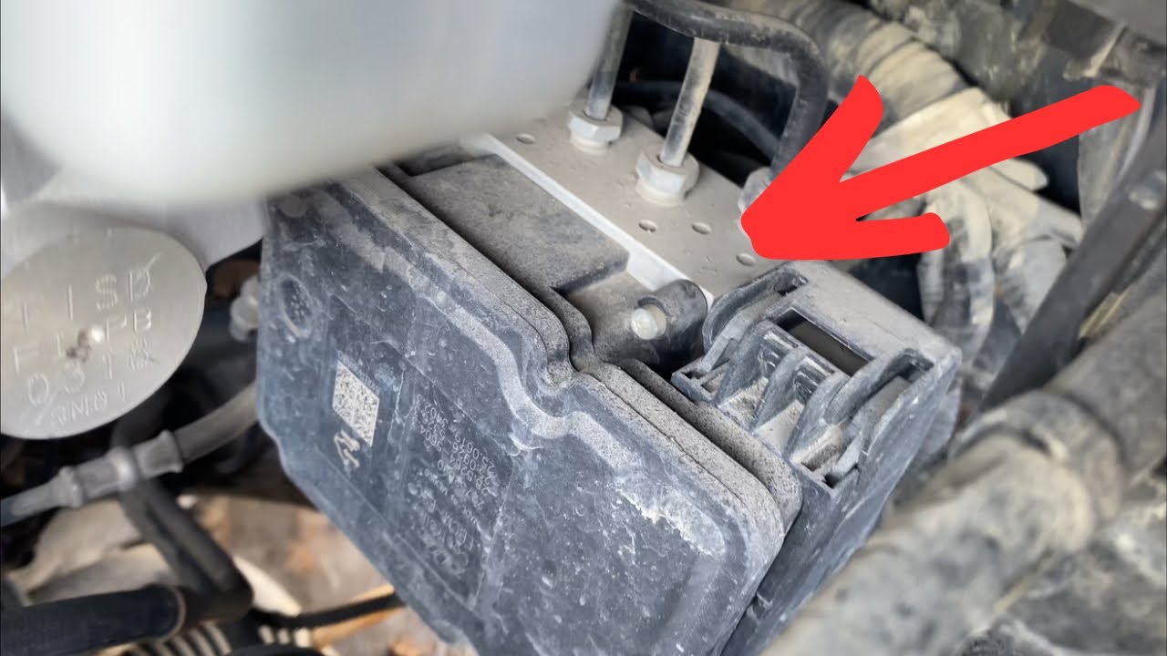 ABS Control Module GMC Terrain 2.4L 2010-2017 Location and Replacement ...