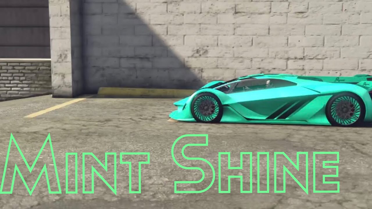 Gta 5 Online - Mint Shine (Modded Crew Color) - YouTube