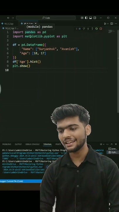 Day 71of 100 Python Plothistogram Datascience Motivation Coding