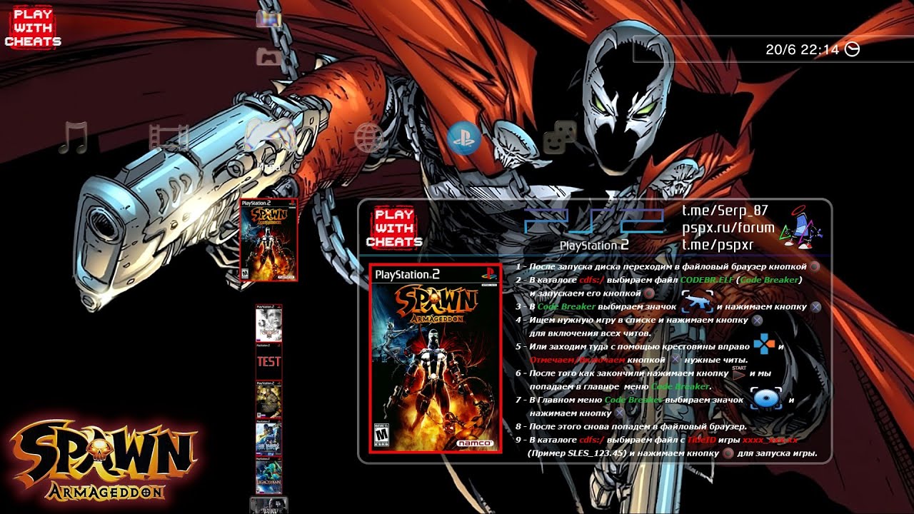 Spawn - Armageddon [SLUS20707] (PS2 Classics) (Cheats) - YouTube