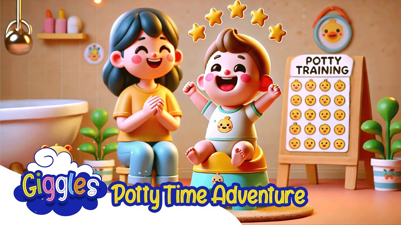 Potty Time Adventure! | Fun Kids Song & Giggles Nursery Rhyme # ...