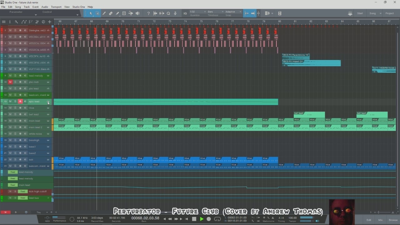 Perturbator - Future Club (Cover version by Andrew Thomas) - YouTube