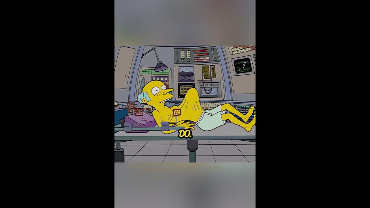 Inside Of Mr Burns Highlights Thesimpsons Bartsimpson Simpsons Margesimpson Youtube