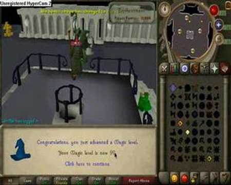 runescape 99 Magic Achievement - YouTube