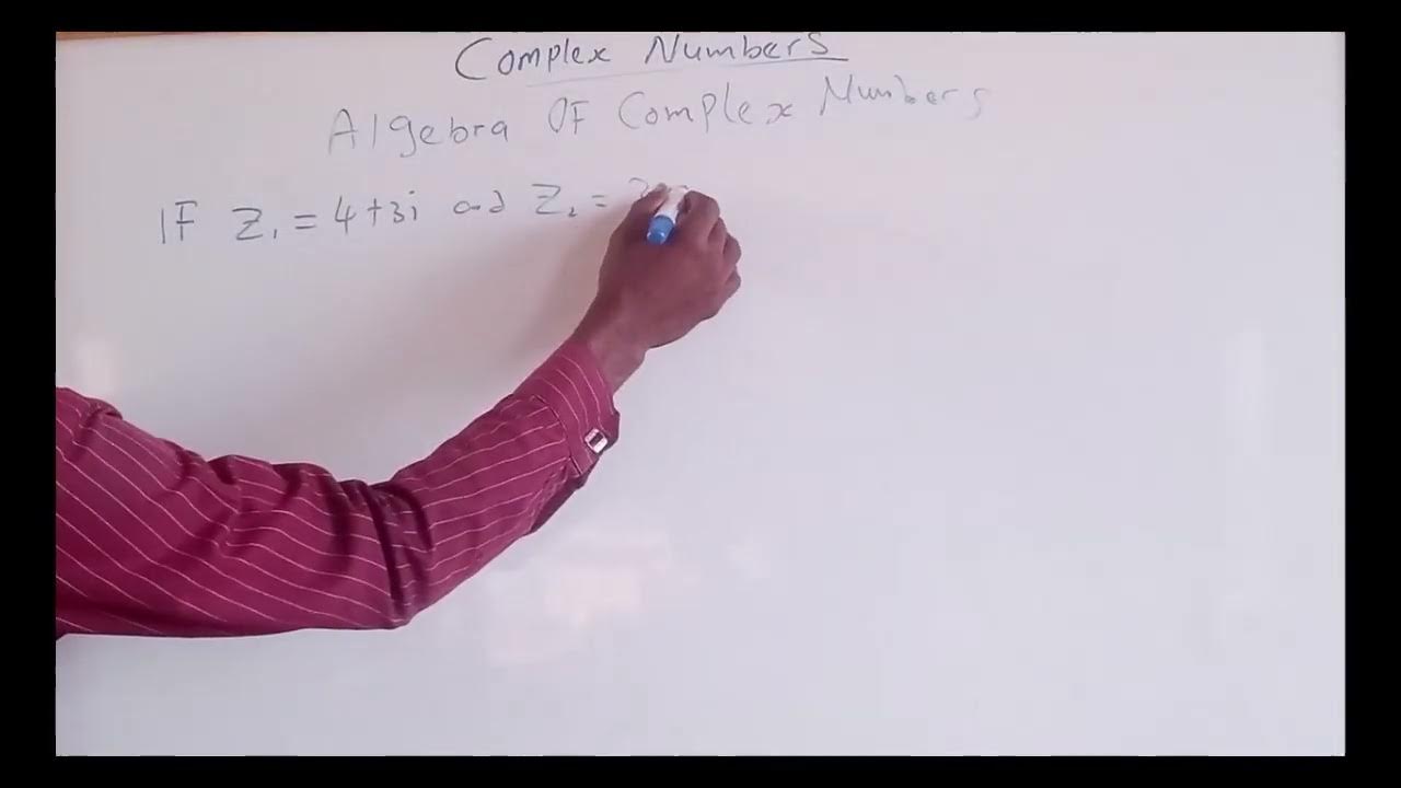 MTH101 COMPLEX NUMBERS - YouTube
