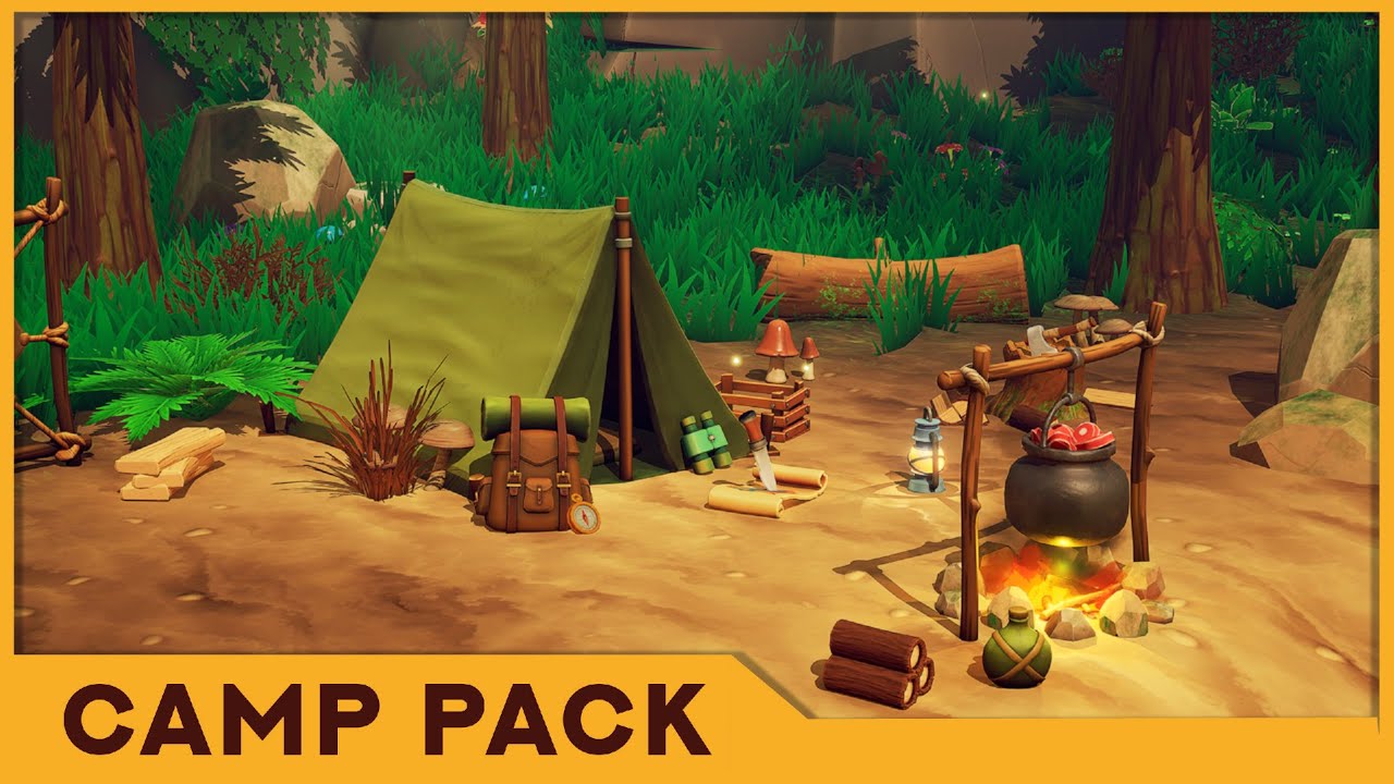 Emberlight | Camp Pack Trailer | Stylized Unreal Game Assets - YouTube